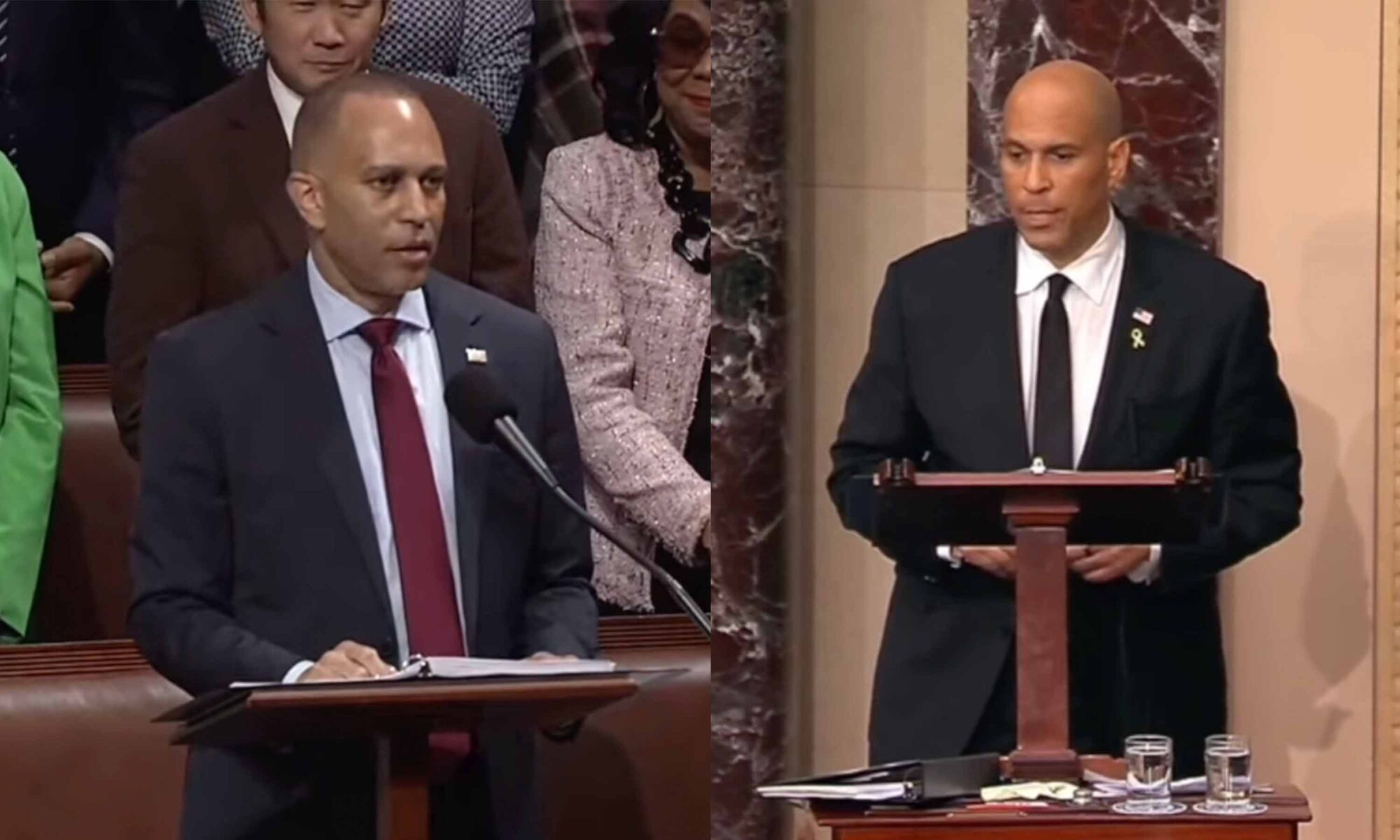 Minority Leader Hakeem Jeffries & U.S. Senator Cory Booker Use Moral ...